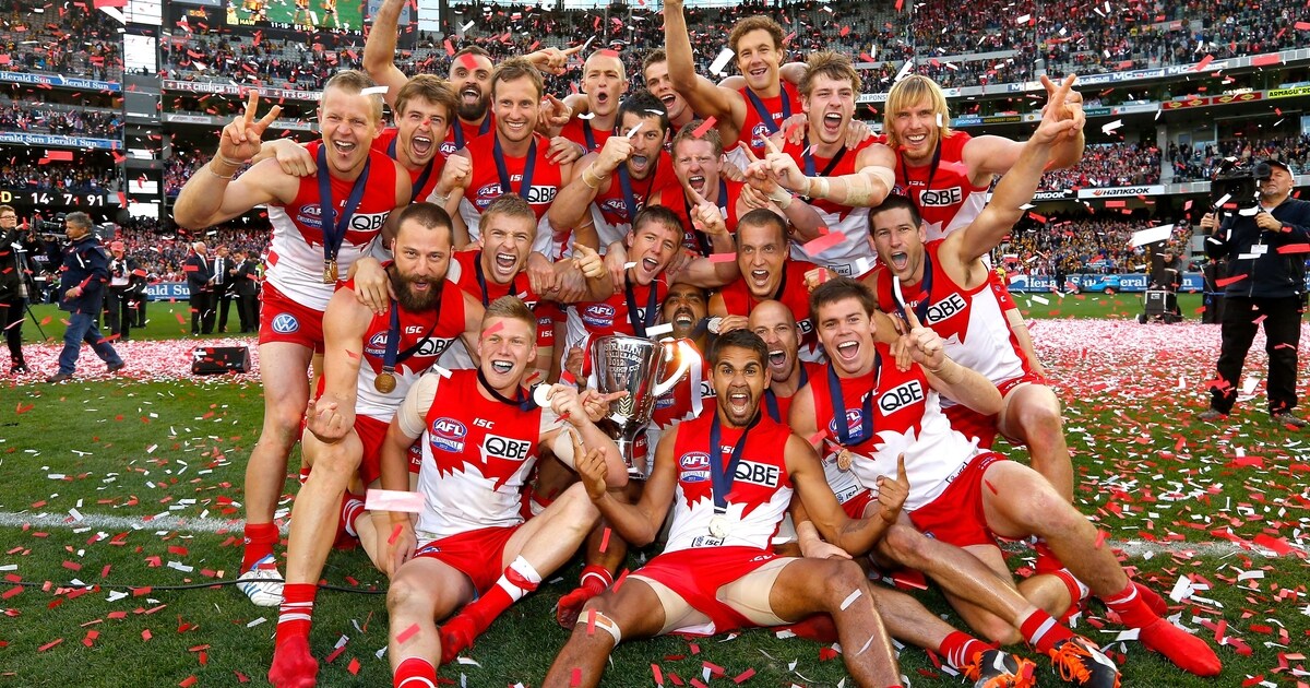 ‘Best moment of my life’: Sydney Swans to celebrate unlikely 2012 flag ...