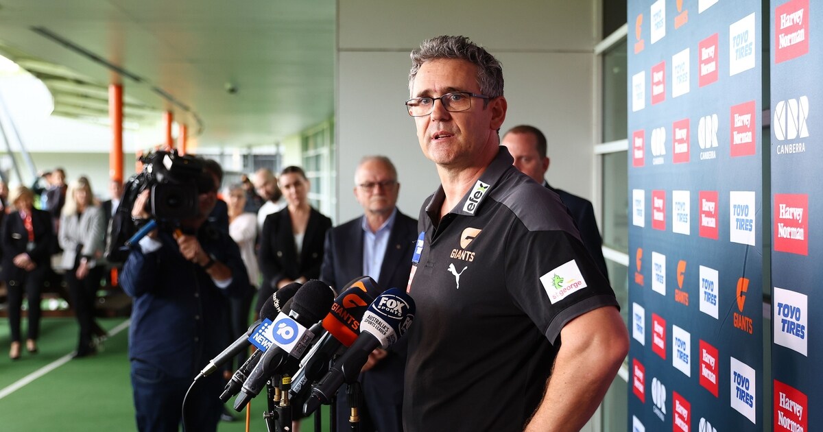 GWS Giants coach Leon Cameron resigns, will coach farewell match ...