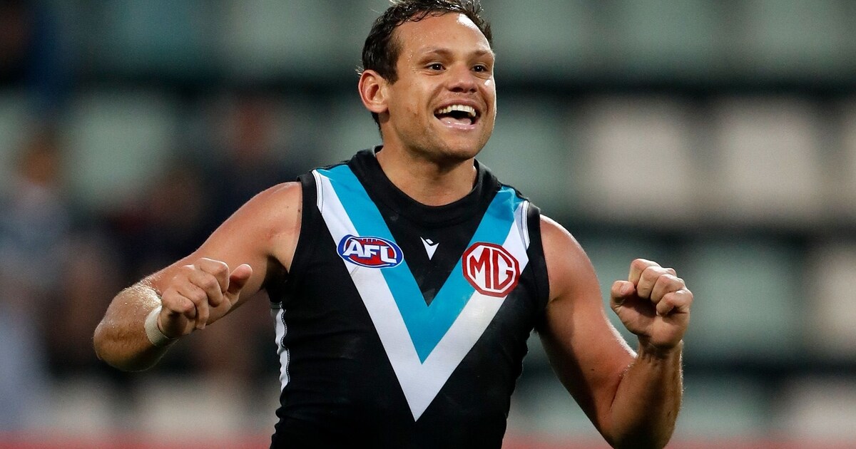 Mercurial Port Adelaide Power forward Steven Motlop retires after 217 games