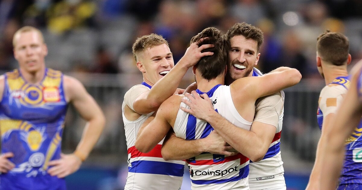 Western Bulldogs hammer hapless West Coast Eagles in thumping win in ...