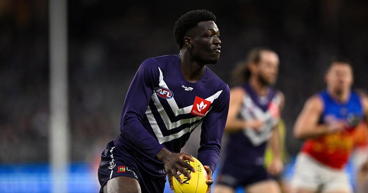 Fremantle Dockers speedster Michael Frederick eyes positional switch ...