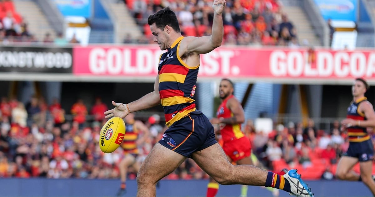 Dead-eye Adelaide Crow Darcy Fogarty making it count in back-half of season