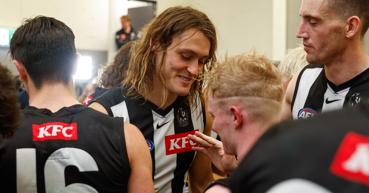 Collingwood Magpies defender Darcy Moore avoids major damage to his ...