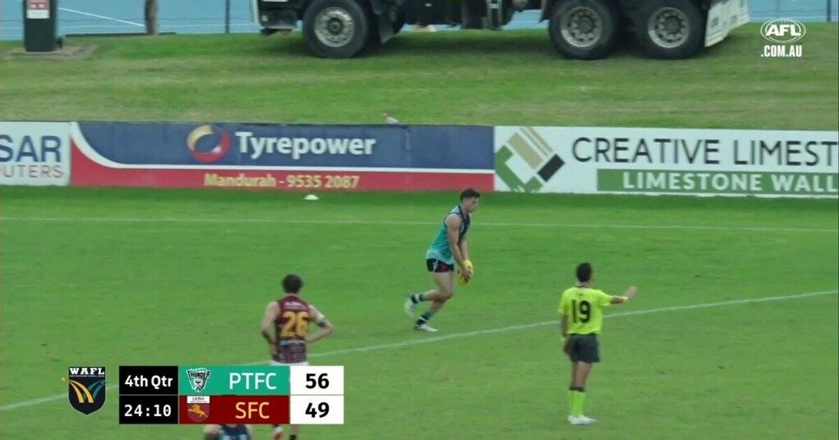 WAFL Showreel, R13: Darcy Tucker highlights