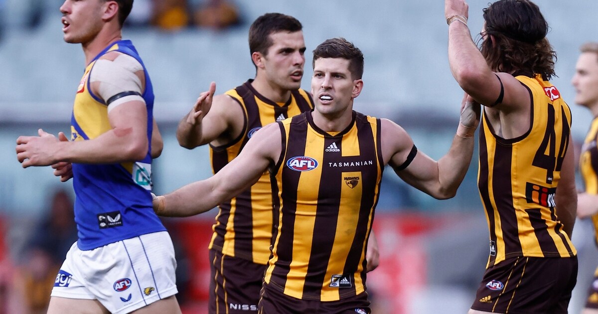 Luke Breust bags six as Hawks fly past Eagles for back-to-back wins