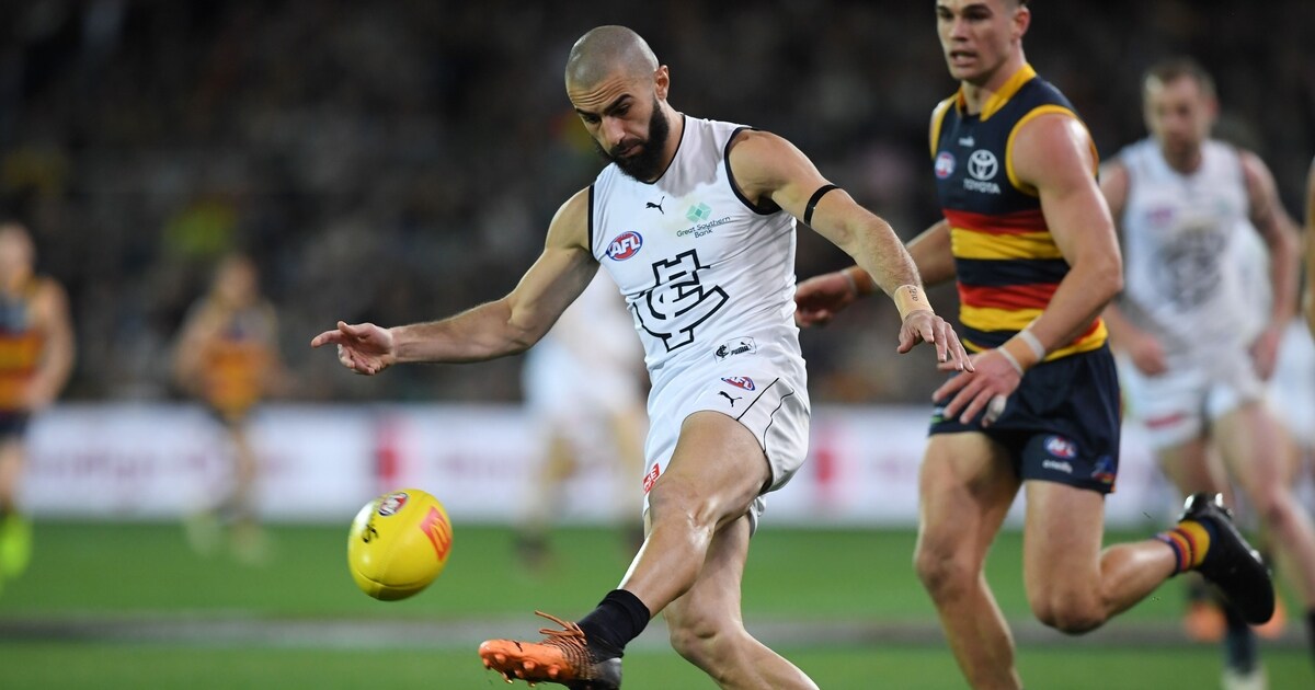 AFL, clubs investigate alleged racist abuse of Blues defender Adam Saad