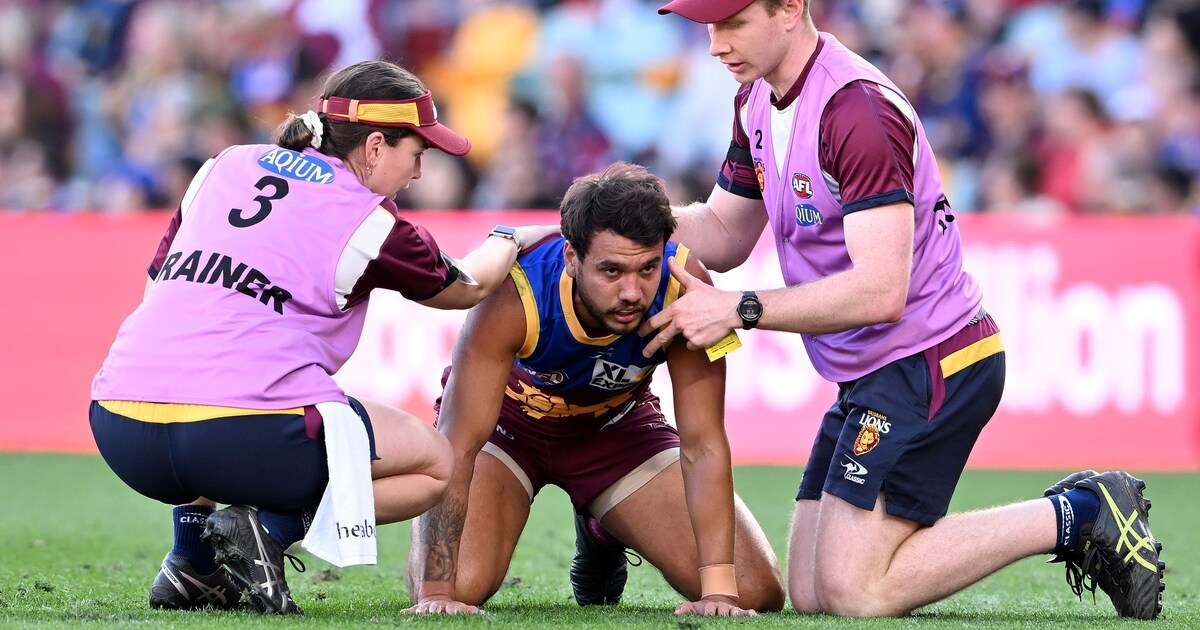 Is Cripps in trouble for this hit on Ah Chee?