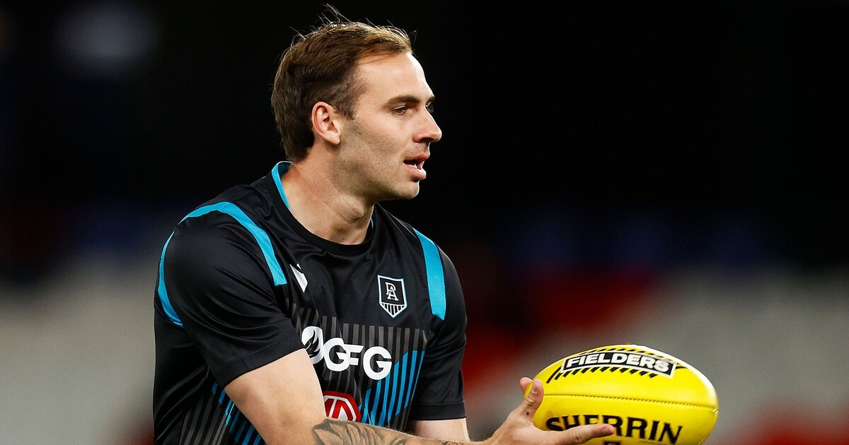 Port Adelaide tall Jeremy Finlayson in R1 doubt after ankle surgery