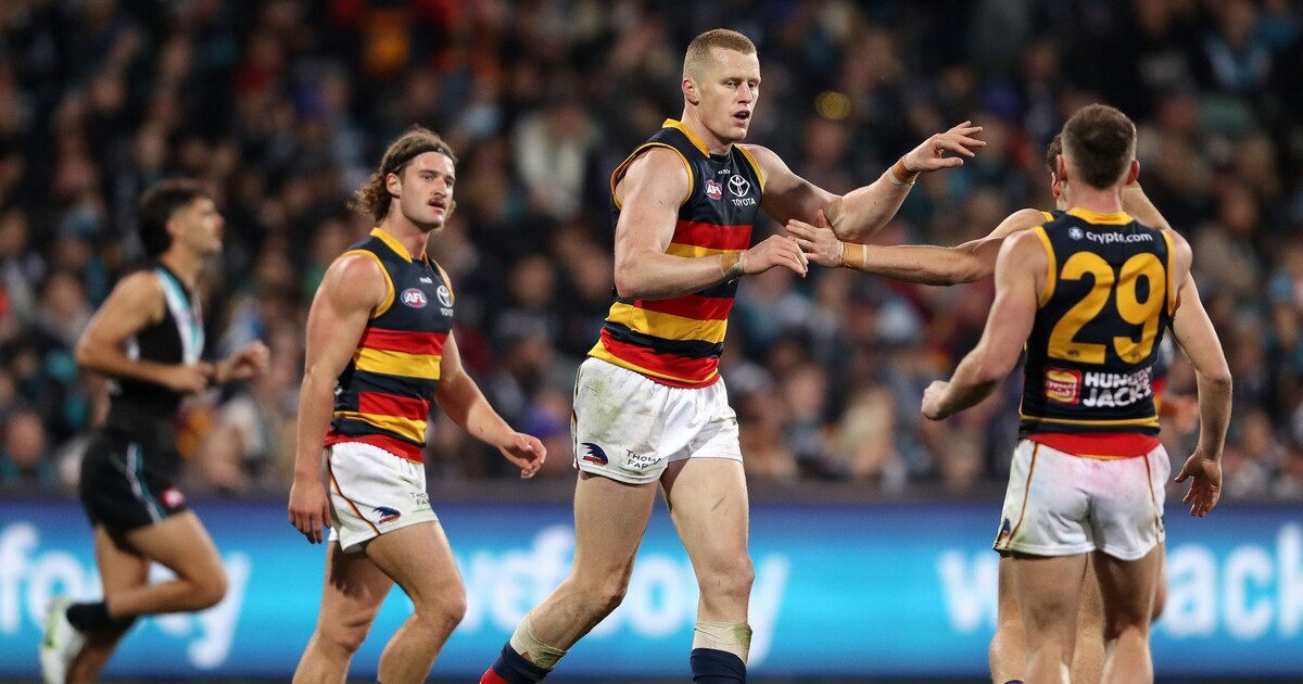 Taking flight: How Adelaide Crows ruckman Reilly O'Brien plans to get ...