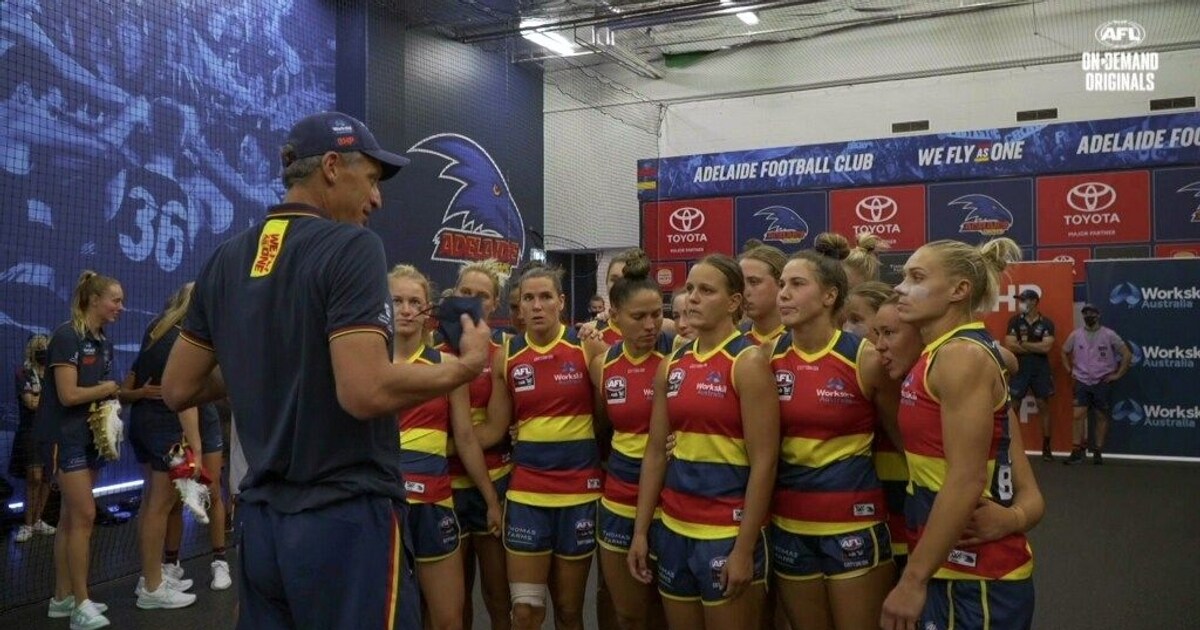 Sound the Alarm, Q1: Inside the AFLW GF coaches' box