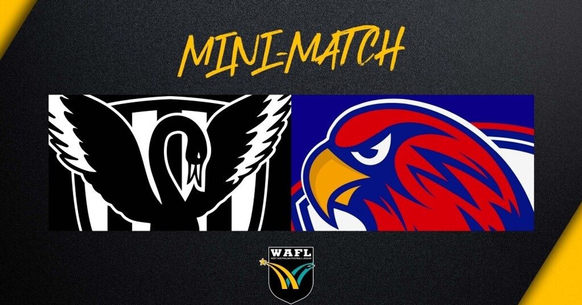 WAFL Mini-Match, R19: Swan Districts v West Perth