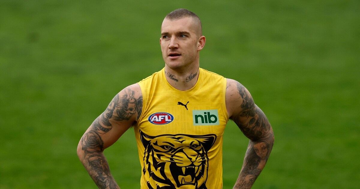 Tigers star Dustin Martin to play at '80 per cent' fitness, gun Shai ...