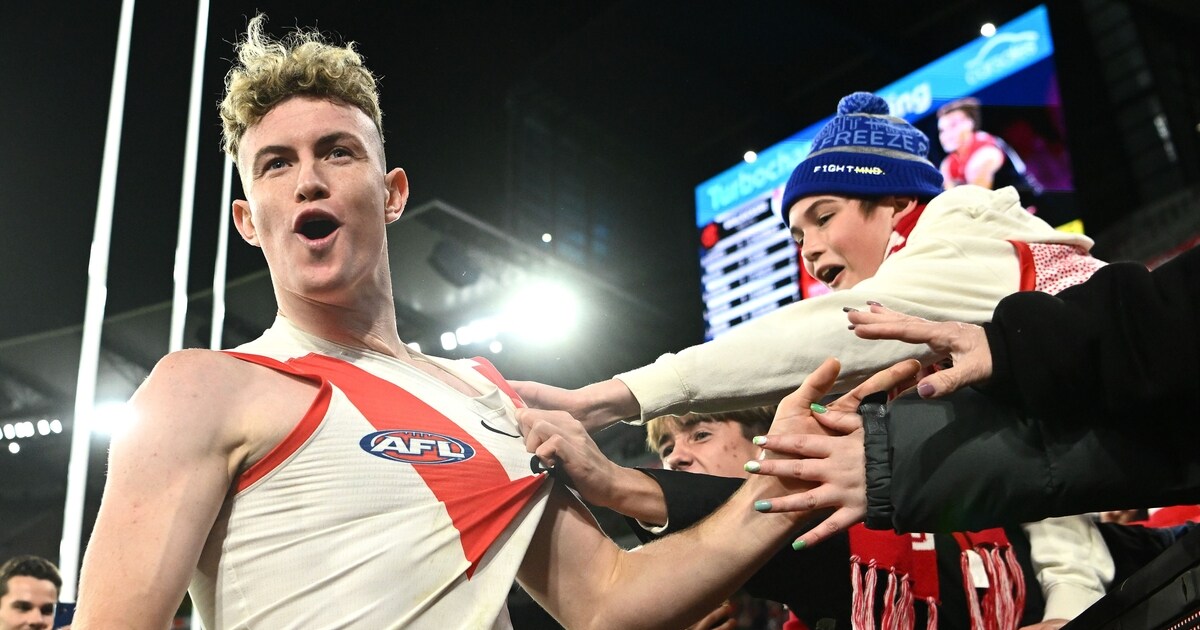 'My game stands up': Boom Sydney Swan Chad Warner ready for finals take-off