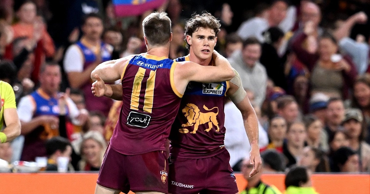 'Stay ready': Young Brisbane Lions player Deven Robertson grabs his ...