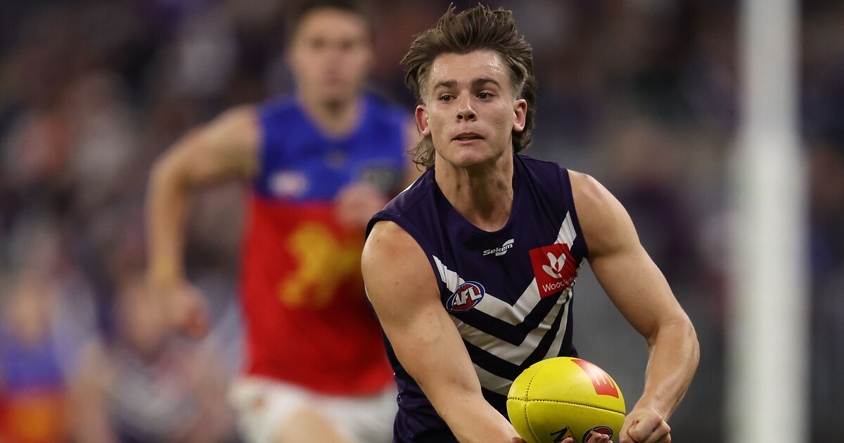 The country kid with nerves of steel: Why Fremantle Dockers gun Caleb ...