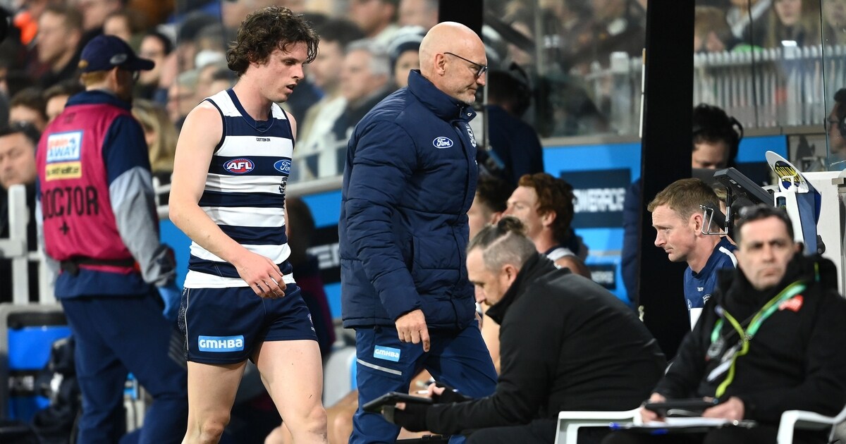 Young Geelong Cat's heartbreak: Max Holmes ruled out of Grand Final