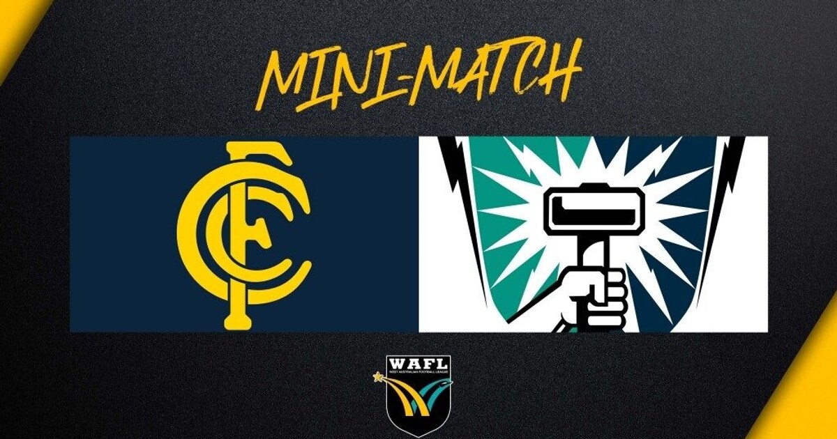 WAFL Mini-Match, SF: Claremont v Peel