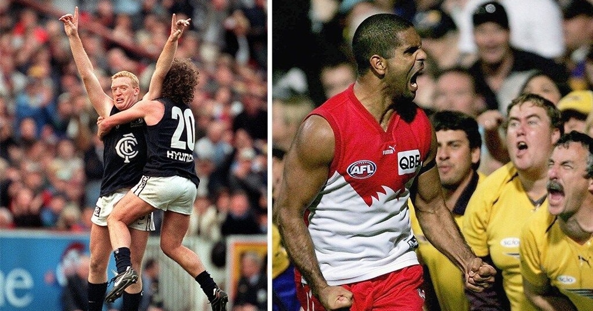Every final decided by one-point margin in AFL era