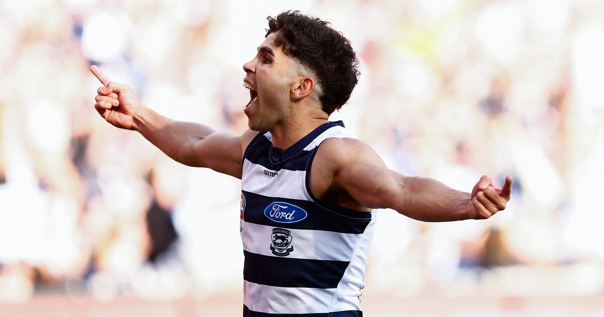 Staying put: Geelong Cats gun Tyson Stengle re-signs after stellar season
