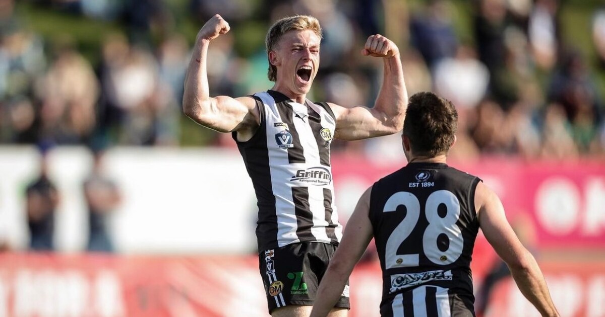 New Pie's meteoric rise: Country footy gun Joe Richards lands at ...