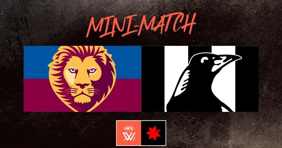 AFLW S7 Mini-Match: Brisbane v Collingwood