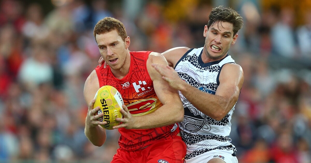 Sun sets on luckless Gold Coast defender Rory Thompson's 106-game career