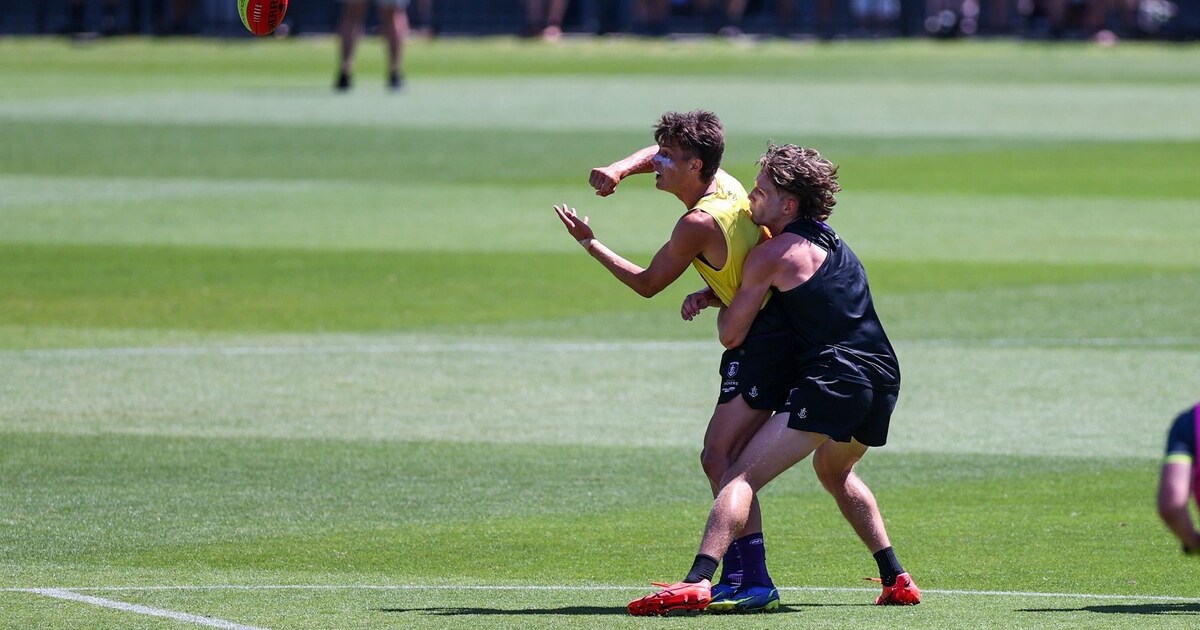 Onballers aplenty as young Fremantle Docker duo Matt Johnson and Neil ...