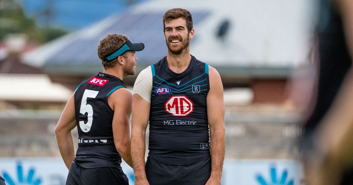 Port Adelaide ruckman Scott Lycett welcomes competition for spot after injury-hit year