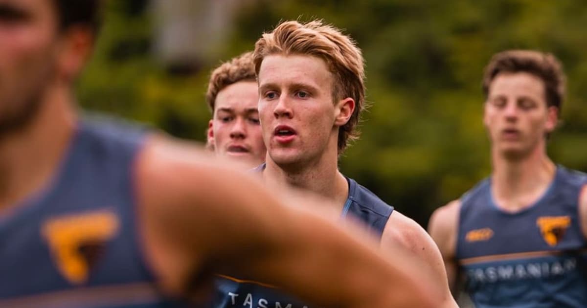 Impressive Hawthorn Hawks draftees Cam Mackenzie and Josh Weddle in the ...