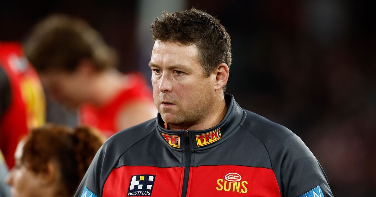 'We're all under pressure': Gold Coast Suns back Stuart Dew, still eye ...
