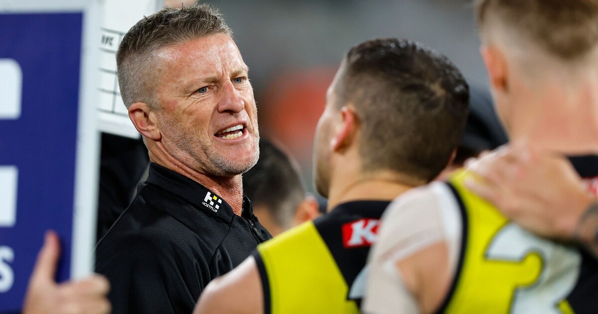 BARRETT: Grumpy Damien Hardwick facing one of his toughest tests as ...