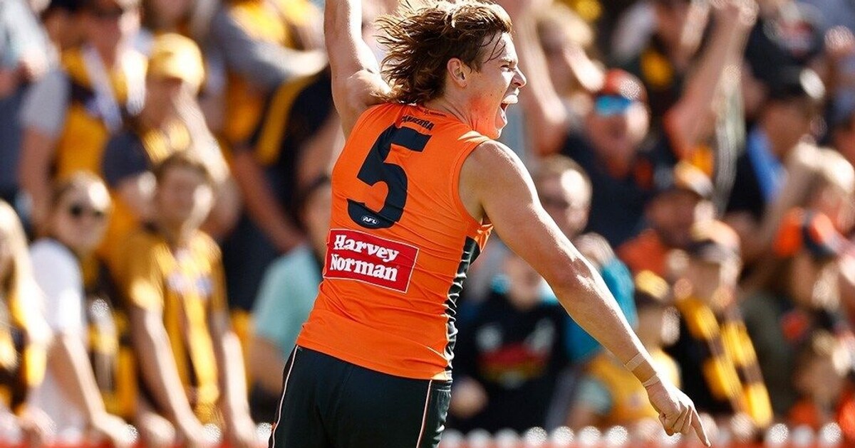 Cadman's first ever goal one to remember for Giants