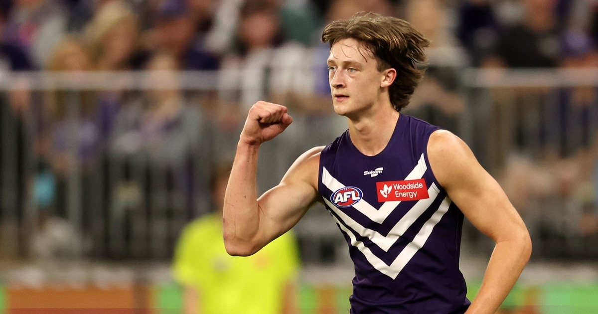 Fremantle Dockers young gun Jye Amiss earns Rising Star nod after ...