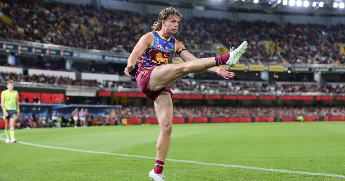 Harry Sharp relief: Young Brisbane Lions winger pens extension