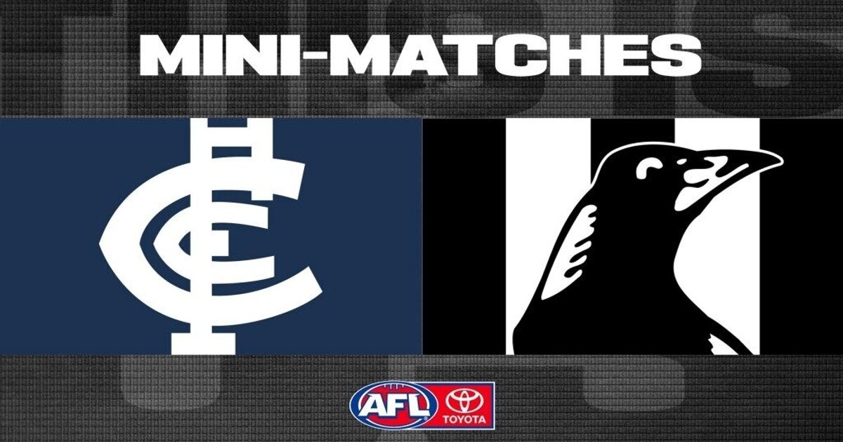 Mini-Match: Carlton v Collingwood