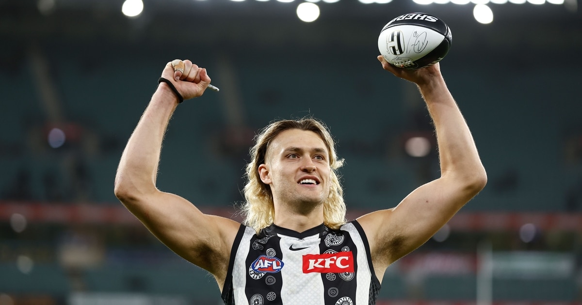 Say no Moore: Collingwood Magpie Darcy Moore puts on masterclass with ...