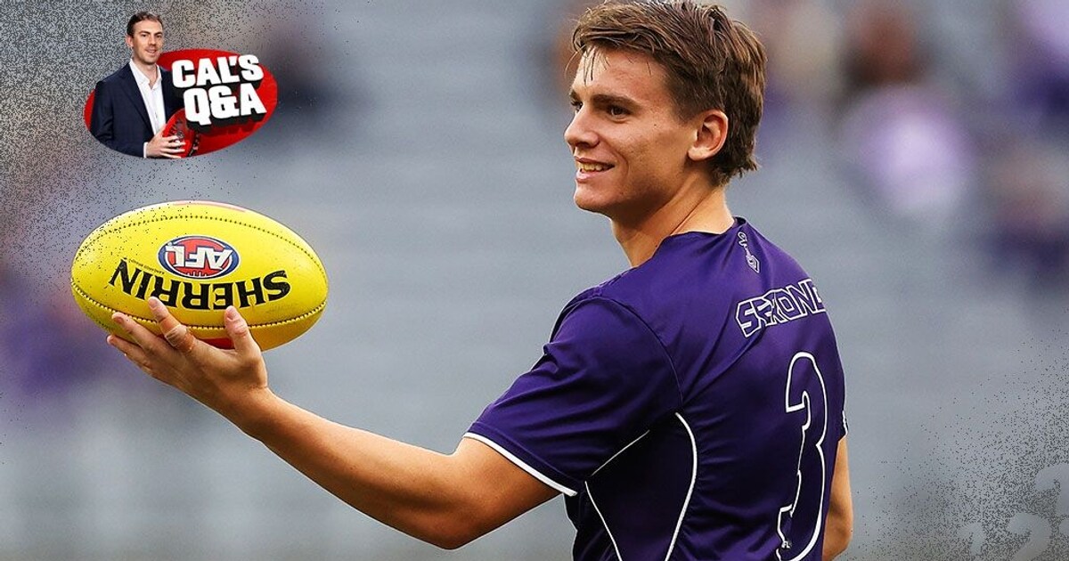 ‘I’m not a very patient person’: Fremantle Dockers star Caleb Serong on ...
