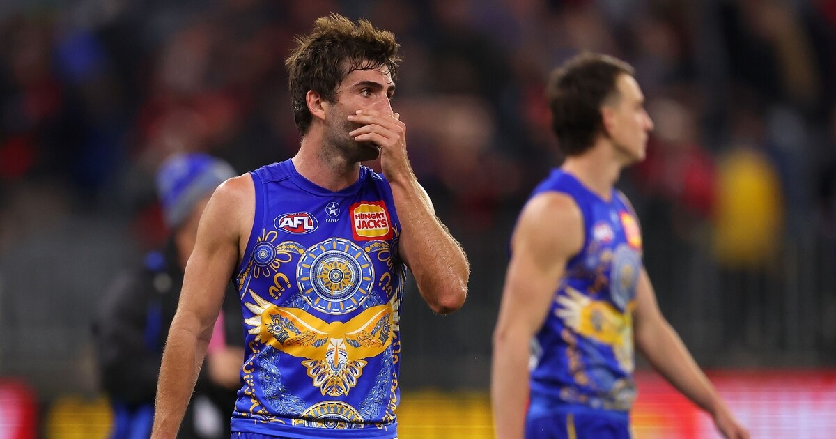 West Coast Eagles drop out-of-form wingman Andrew Gaff to sub role ...
