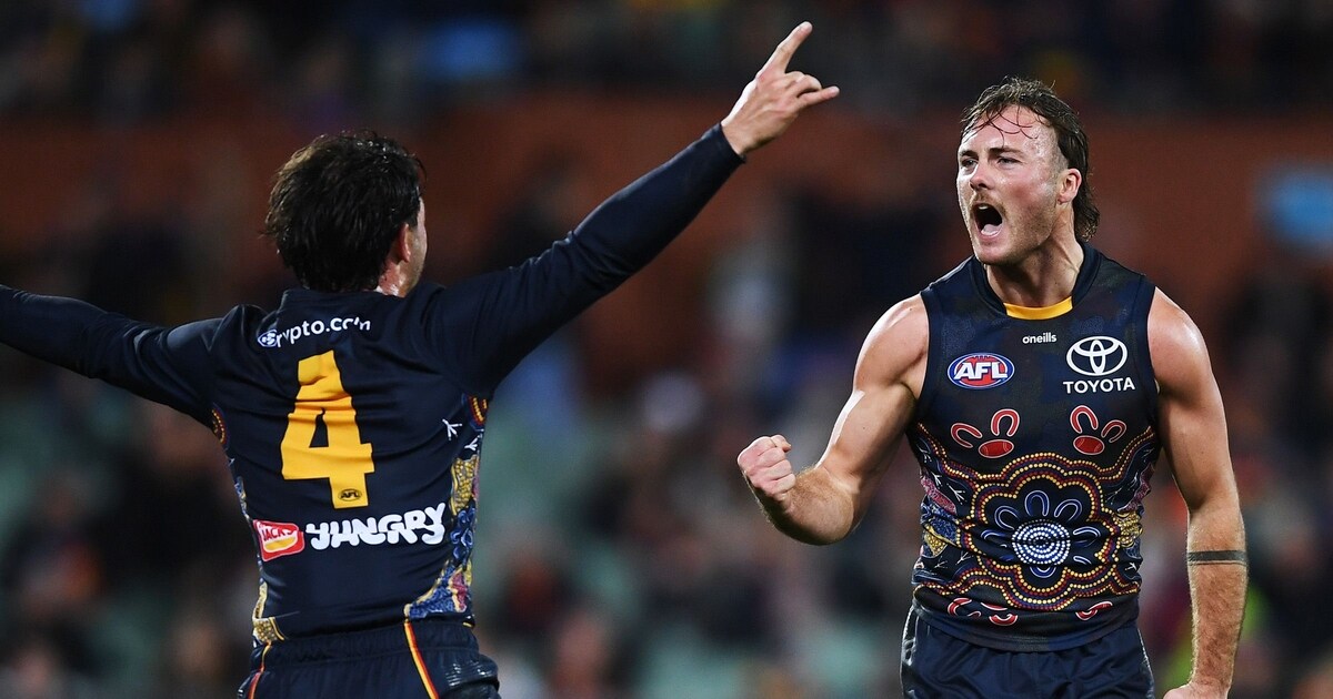 Flash Adelaide Crows end Brisbane Lions' streak to move into the eight
