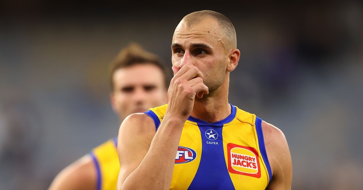West Coast Eagles flag hero Dom Sheed hit by injury again, draftee ...
