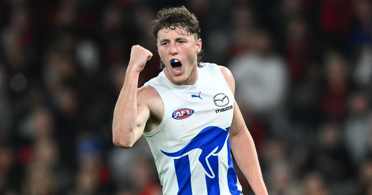 Five more years for North Melbourne Kangaroos spearhead Nick Larkey