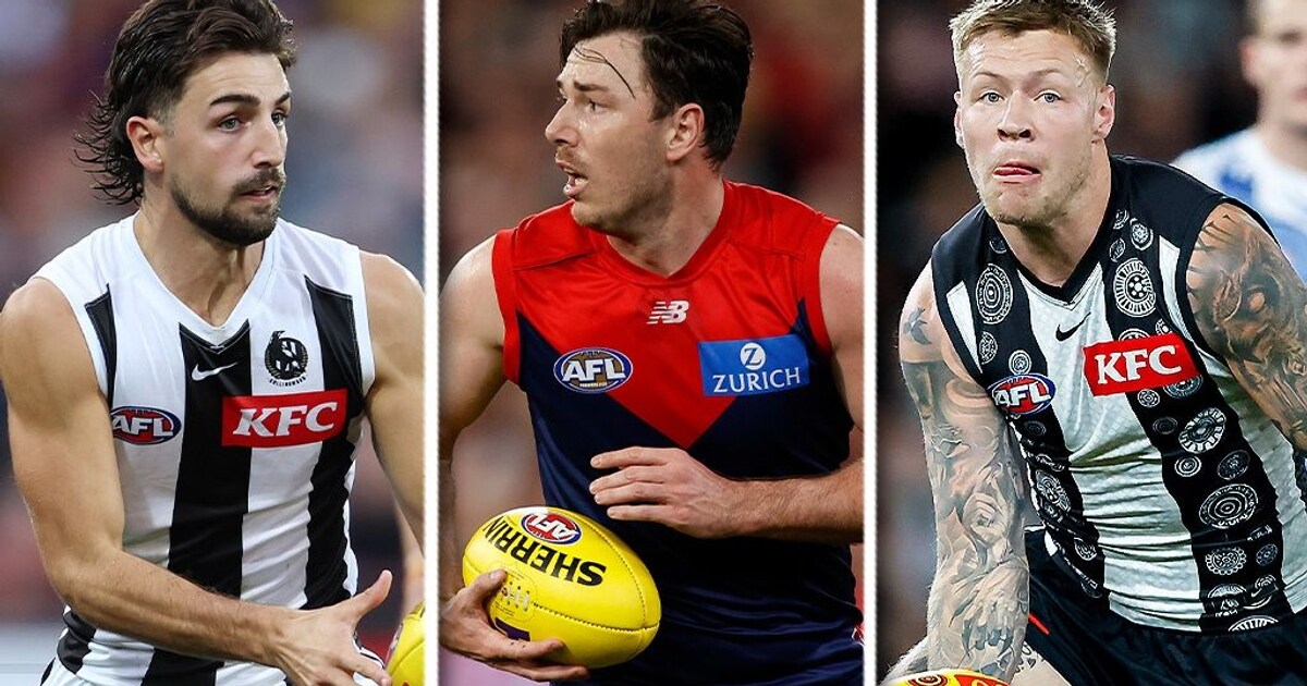 TEAMS: Josh Daicos in, key Demon Michael Hibberd back, Collingwood name ...