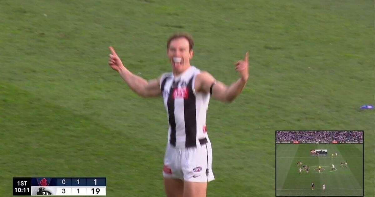 Harrison's huge moment in just his second game