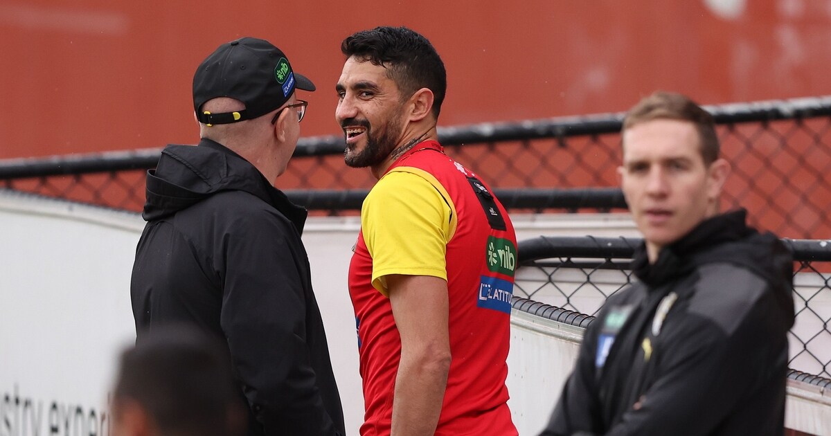 'Business as usual': Marlion Pickett back at Richmond Tigers training