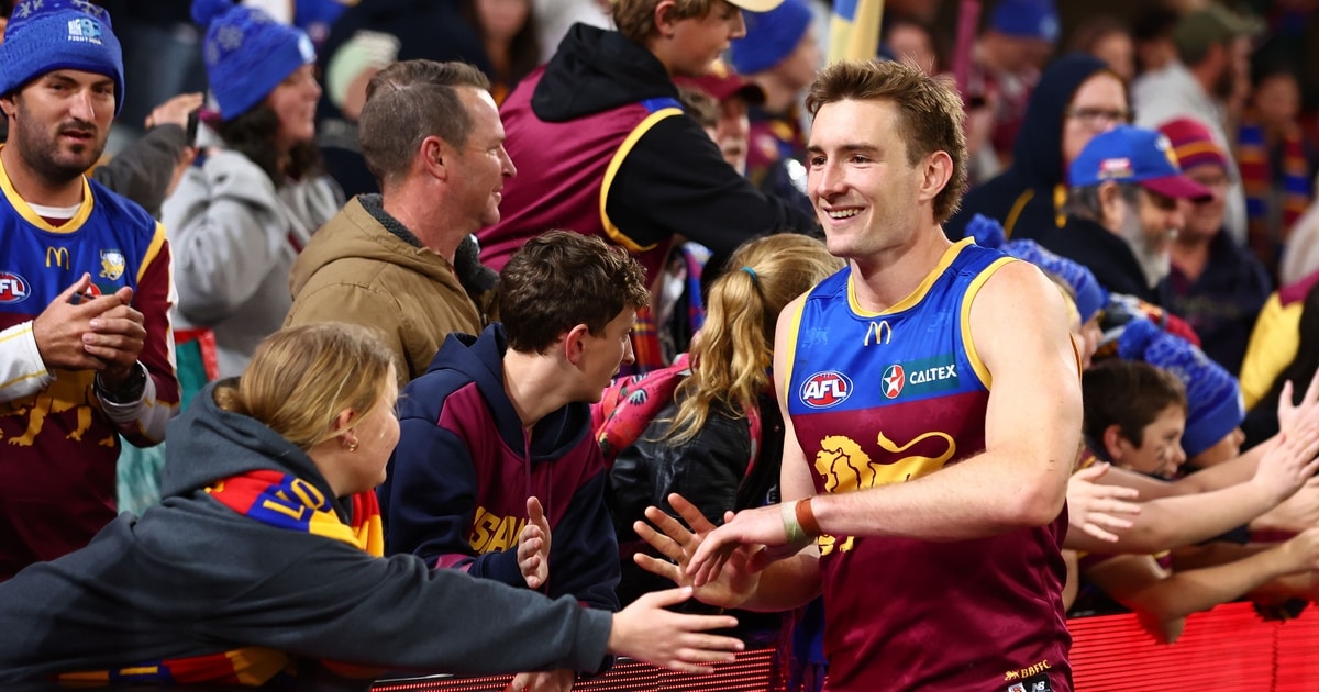 Leading from the back: Brisbane Lions' intercept king Harris Andrews ...