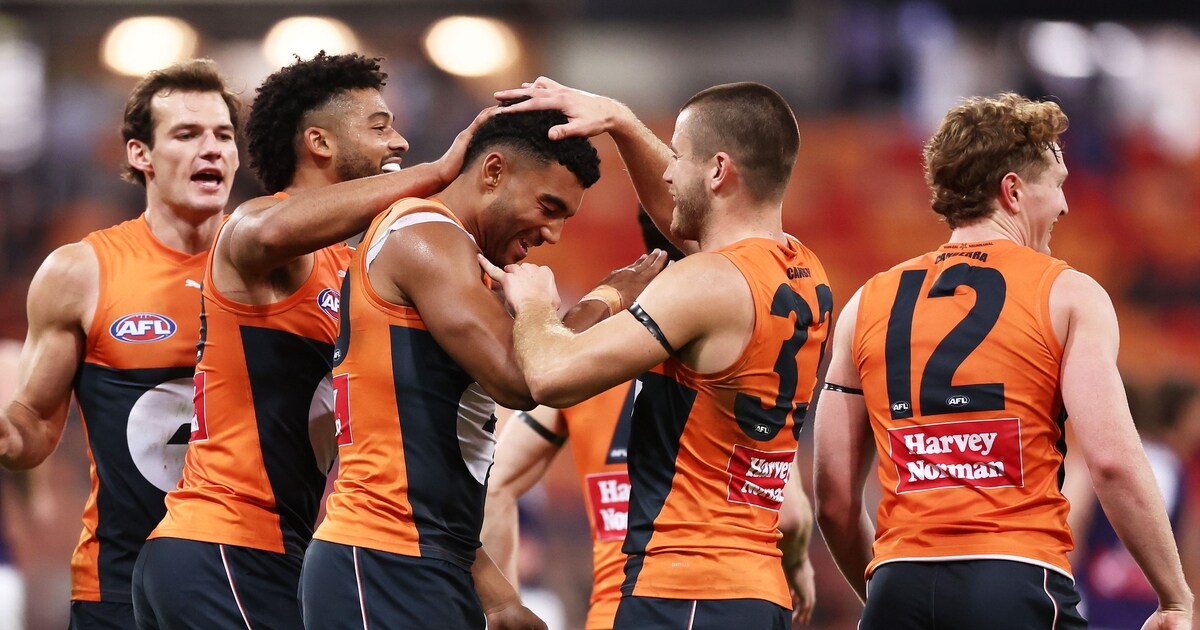 Greater Western Sydney Giants make statement against Fremantle Dockers ...