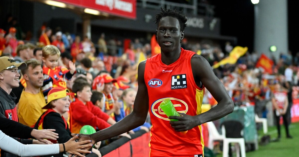 How breakout Gold Coast Suns player Mac Andrew is bouncing back after ...