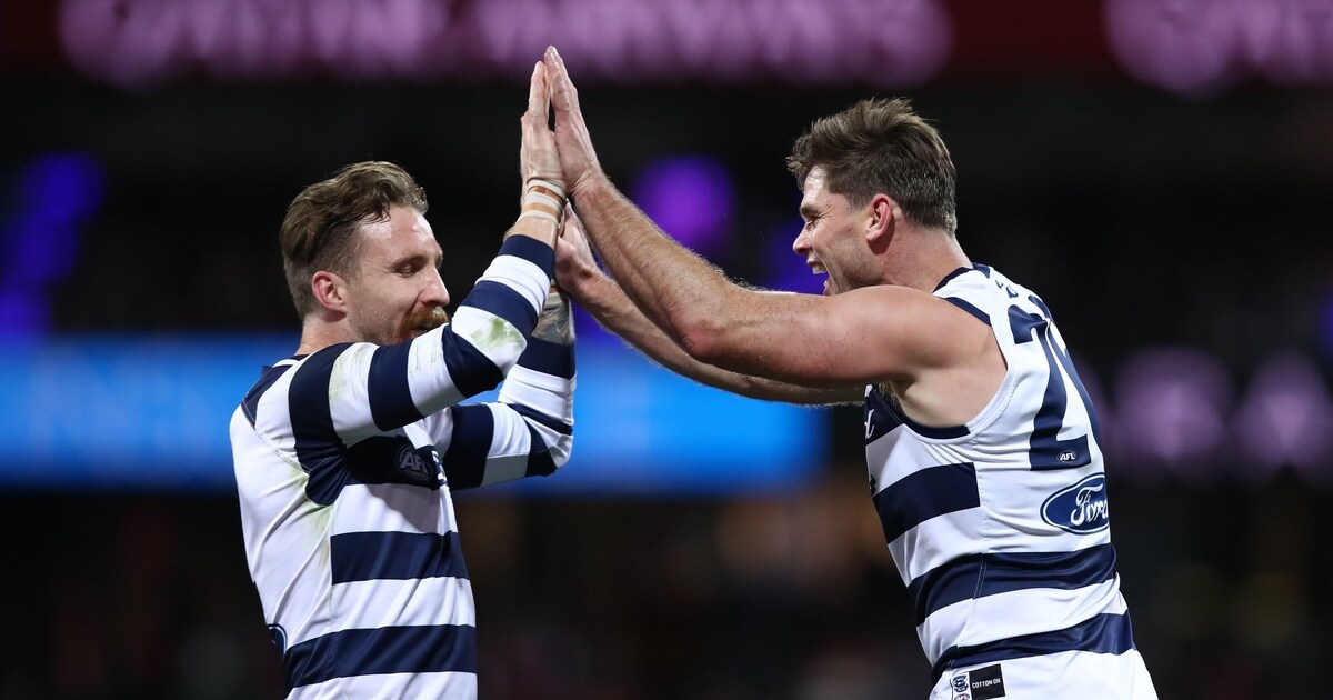 Geelong Cats veterans Tom Hawkins, Rhys Stanley and Zach Tuohy poised ...