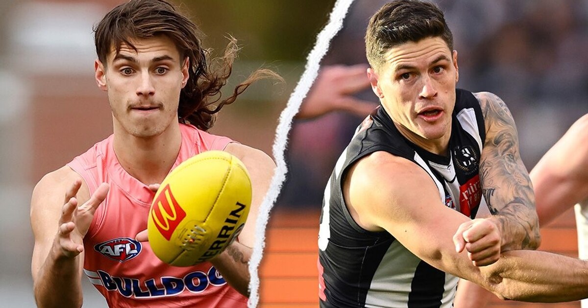 Park the bromance: 'Proud dad' Jack Crisp and new Bulldog Caleb Poulter ...