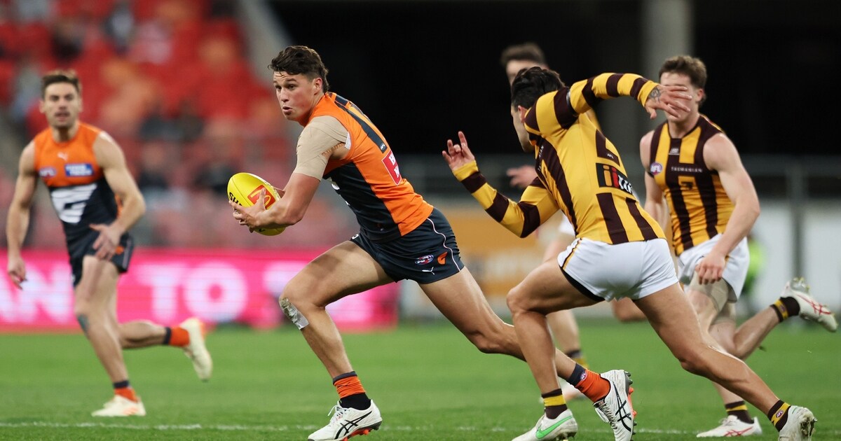 Young GWS Giants gun Finn Callaghan to miss again, retiring forward ...